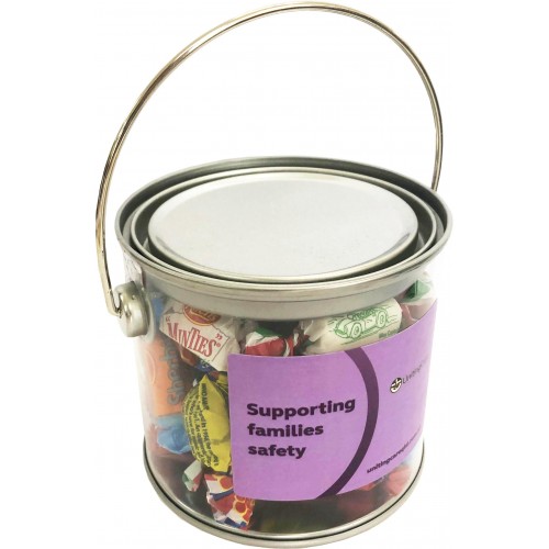 Medium PVC Bucket with Allen's Wrapped Lollies 250g - Confectionery ...