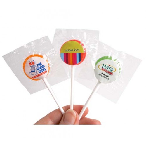 SMALL BRANDED LOLLIPOP - Confectionery Corner Promotional Confectionery ...