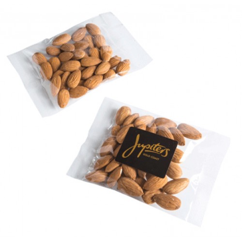 Raw Almonds in 50g bag - Confectionery Corner Promotional Confectionery ...