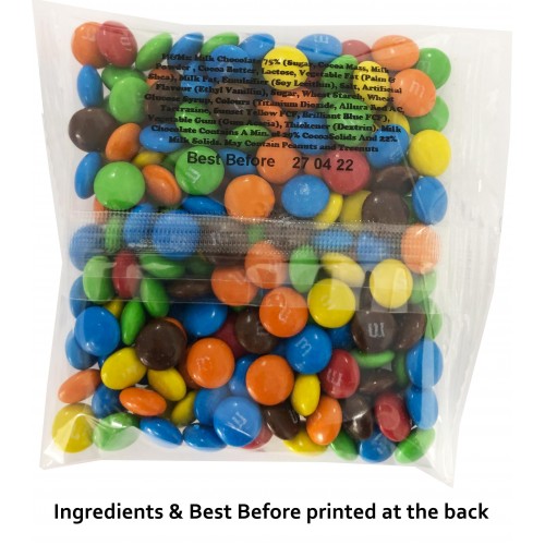 MINI M&Ms BAGS 50G - Confectionery Corner Promotional Confectionery ...